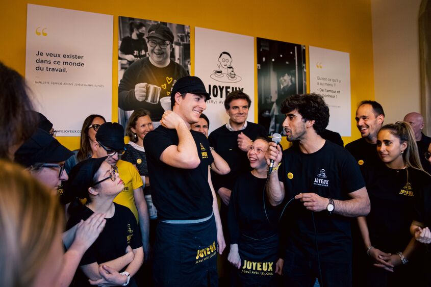 Inauguration du Café Joyeux à Montpellier ! - Cap emploi 34